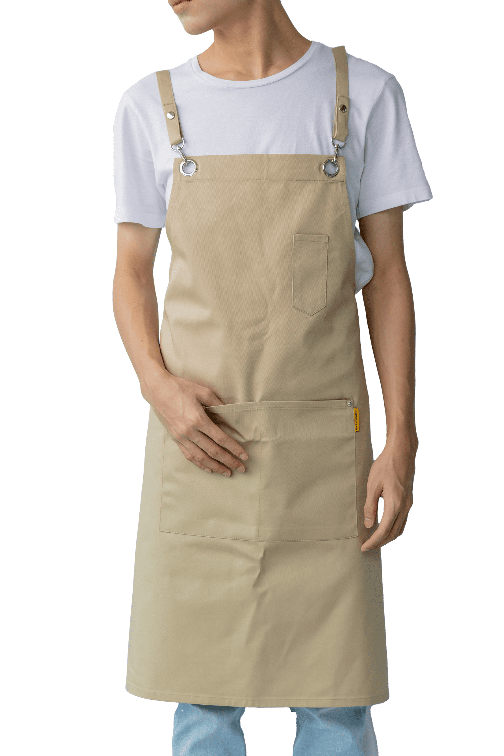 Joe Beige Apron – The Apron Maker