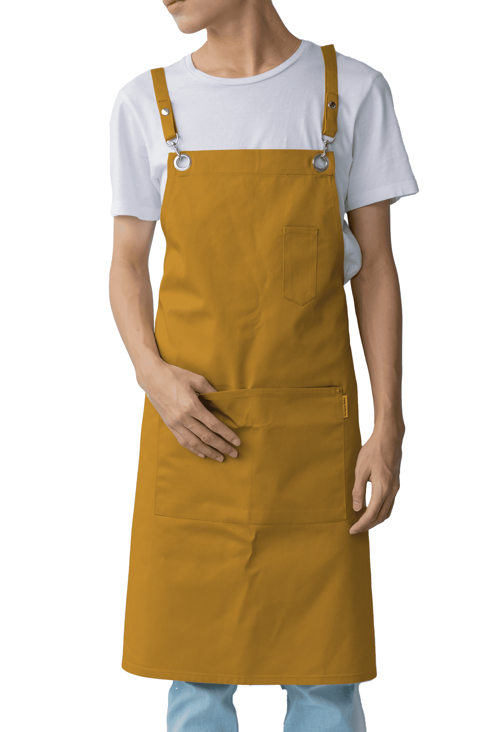 Joe Mustard Yellow Apron – The Apron Maker