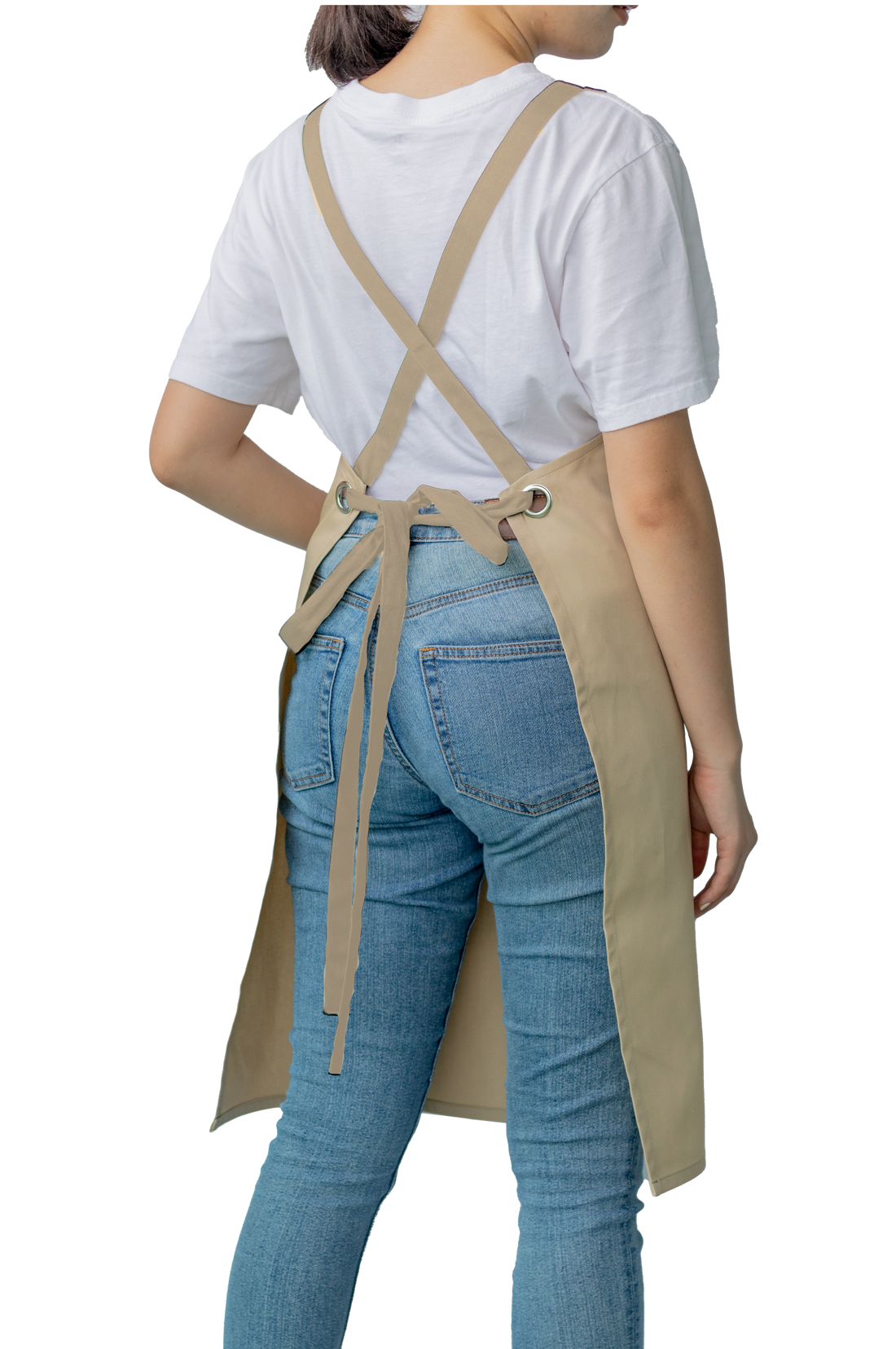 Tilly Beige Apron – The Apron Maker